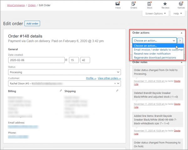 How to Edit WooCommerce Orders - Store Manager for WooCommerce - New ...