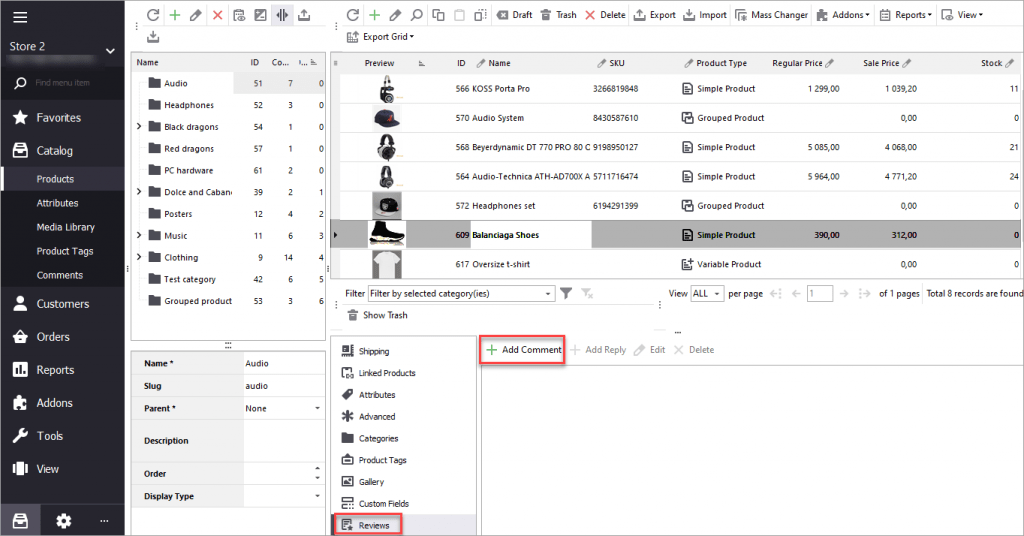 How to Add WooCommerce Reviews / Comments by eMagicOne