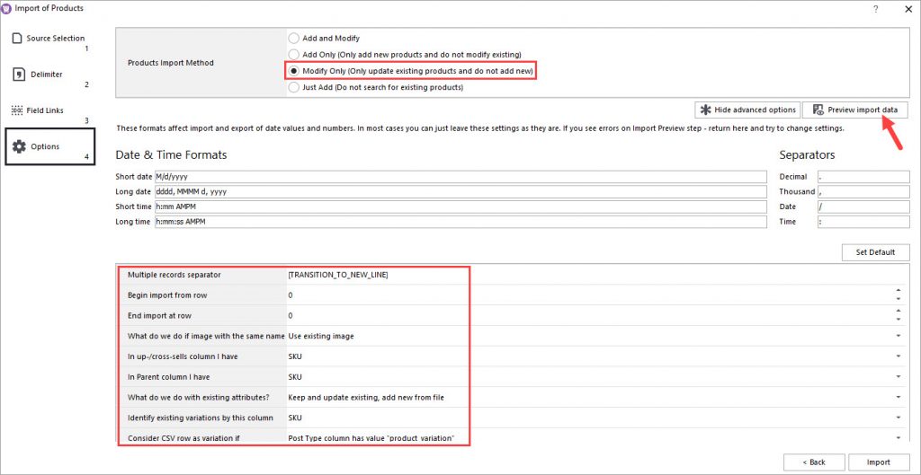 Bulk Editing Pricing For Multiple Variations In Woocommerce Store Manager For Woocommerce