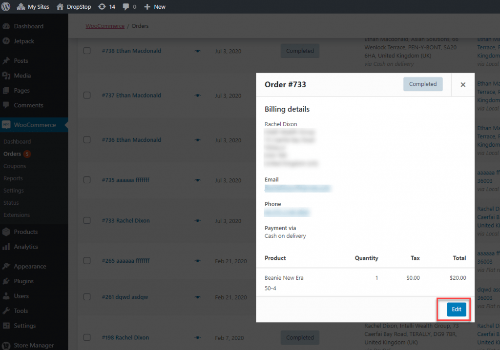 How to Edit WooCommerce Orders - Store Manager for WooCommerce - New ...